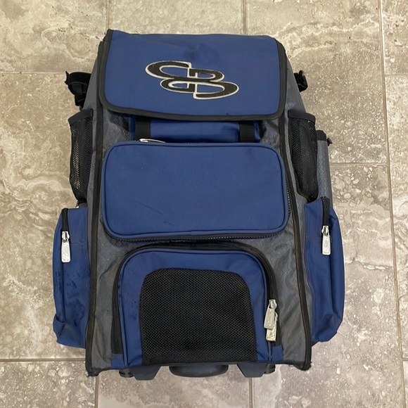 Boombah | Bags | Boombah Rolling Superpack Baseballsoftball Gear Bag ...